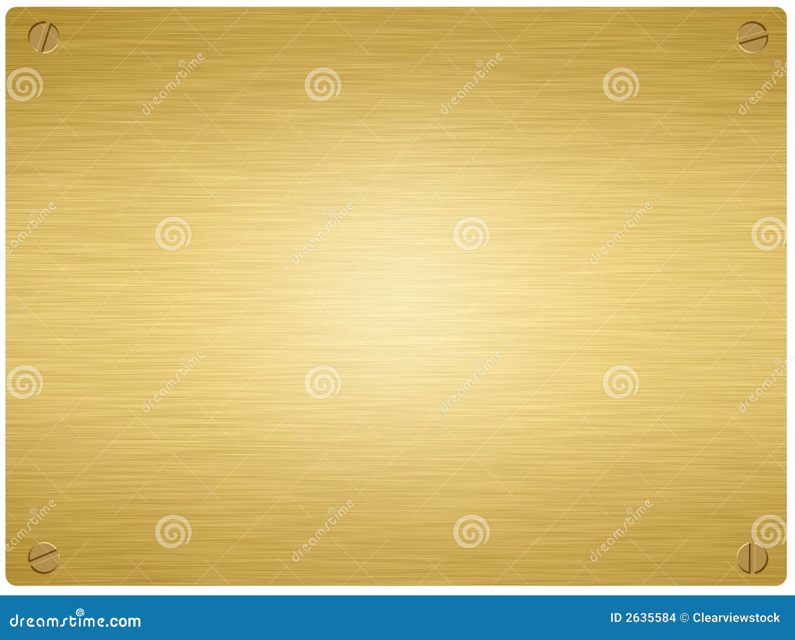 Gold plaque3 stock illustration. Illustration of cold - 2635584