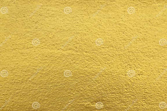 Gold Plaster Wall Texture Background or Wall Foil Texture Stock Photo ...