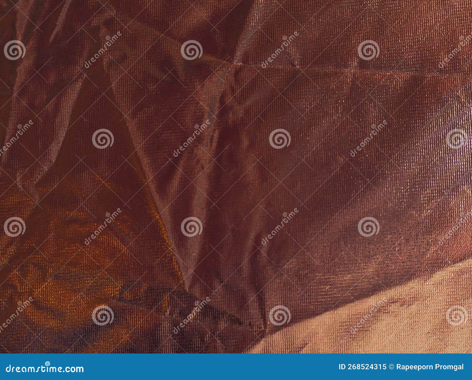 Gold Plastic Sheet with Crumpled Surface for Use As a Background. Stock ...