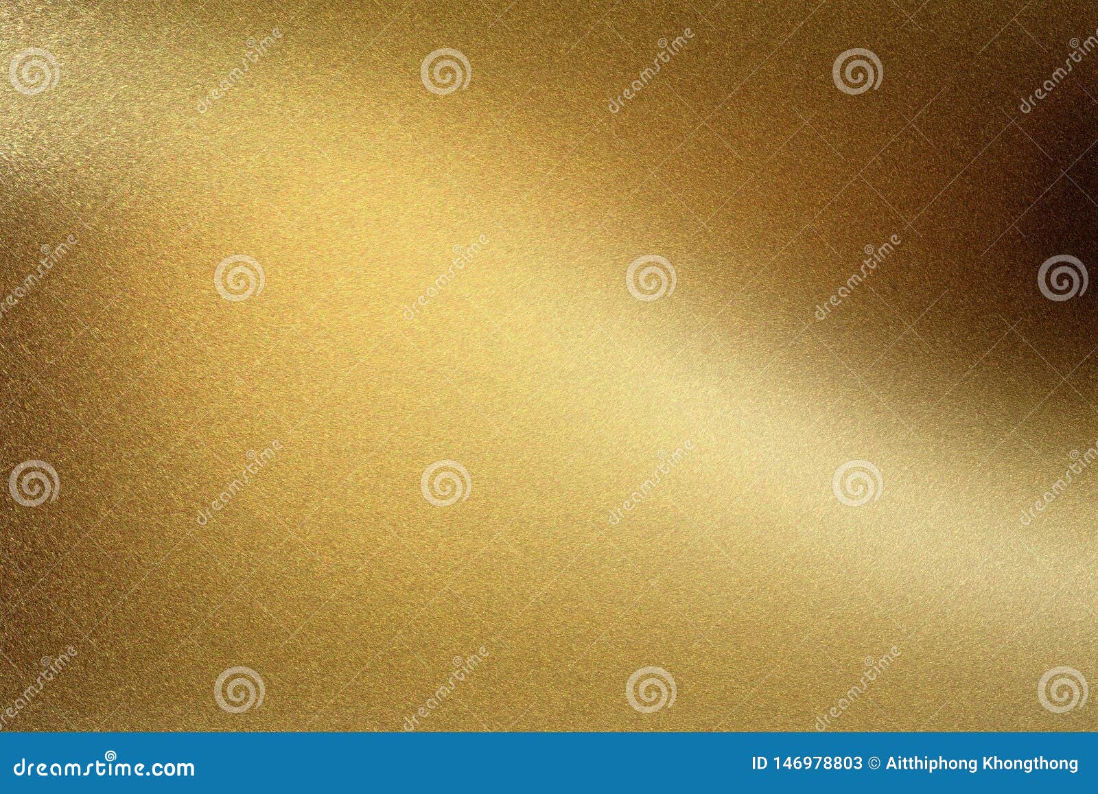 Gold Polished Metal Wall, Abstract Texture Background Stock ...