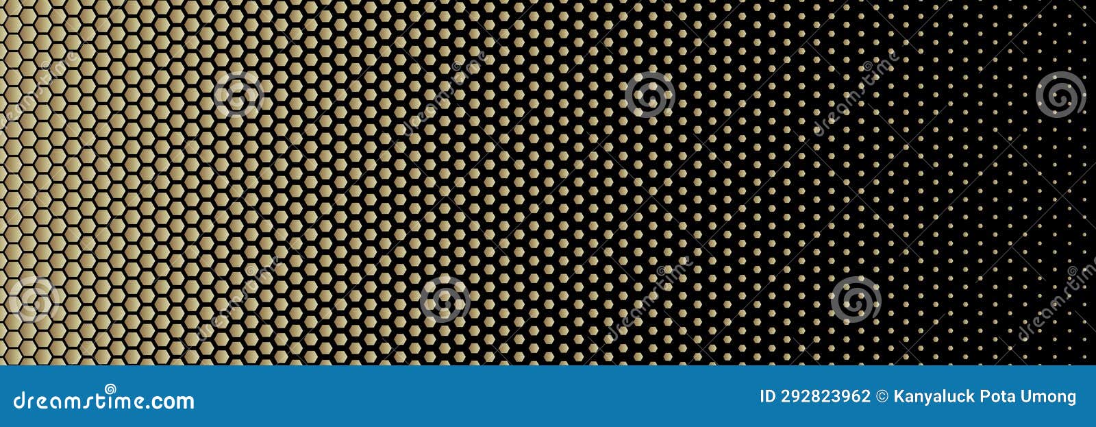 Gold Polygon Halftone Dots Effect. Stock Illustration - Illustration of ...