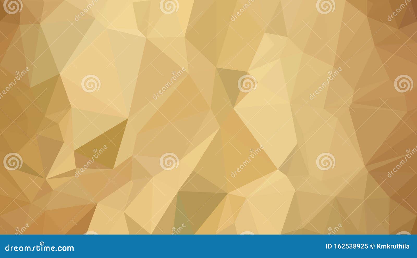 Gold Polygonal Background Template Stock Vector - Illustration of ...