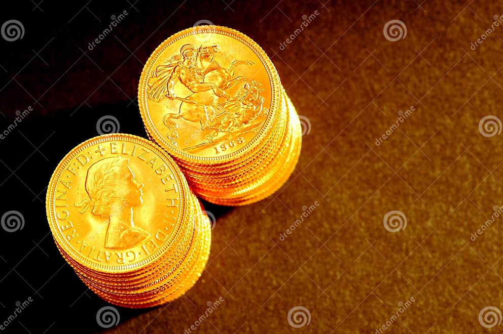 Gold pounds stock image. Image of currency, metal, casino - 2013263