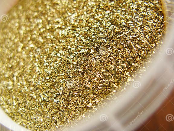 Gold powder stock image. Image of elegant, wealth, brilliant - 11411117