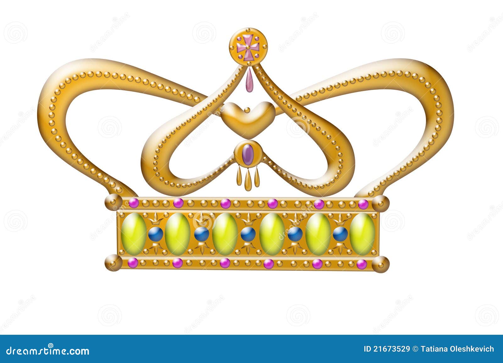 Gold Princess Crown
