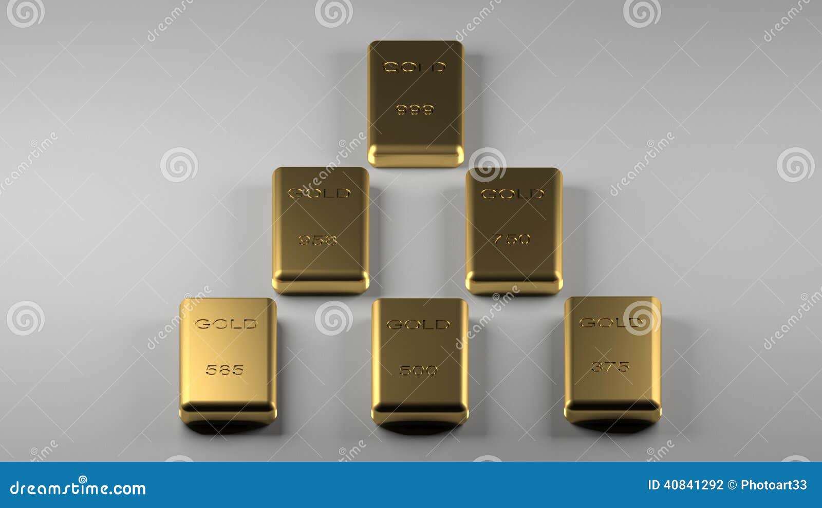 Gold probes stock illustration. Illustration of investment - 40841292