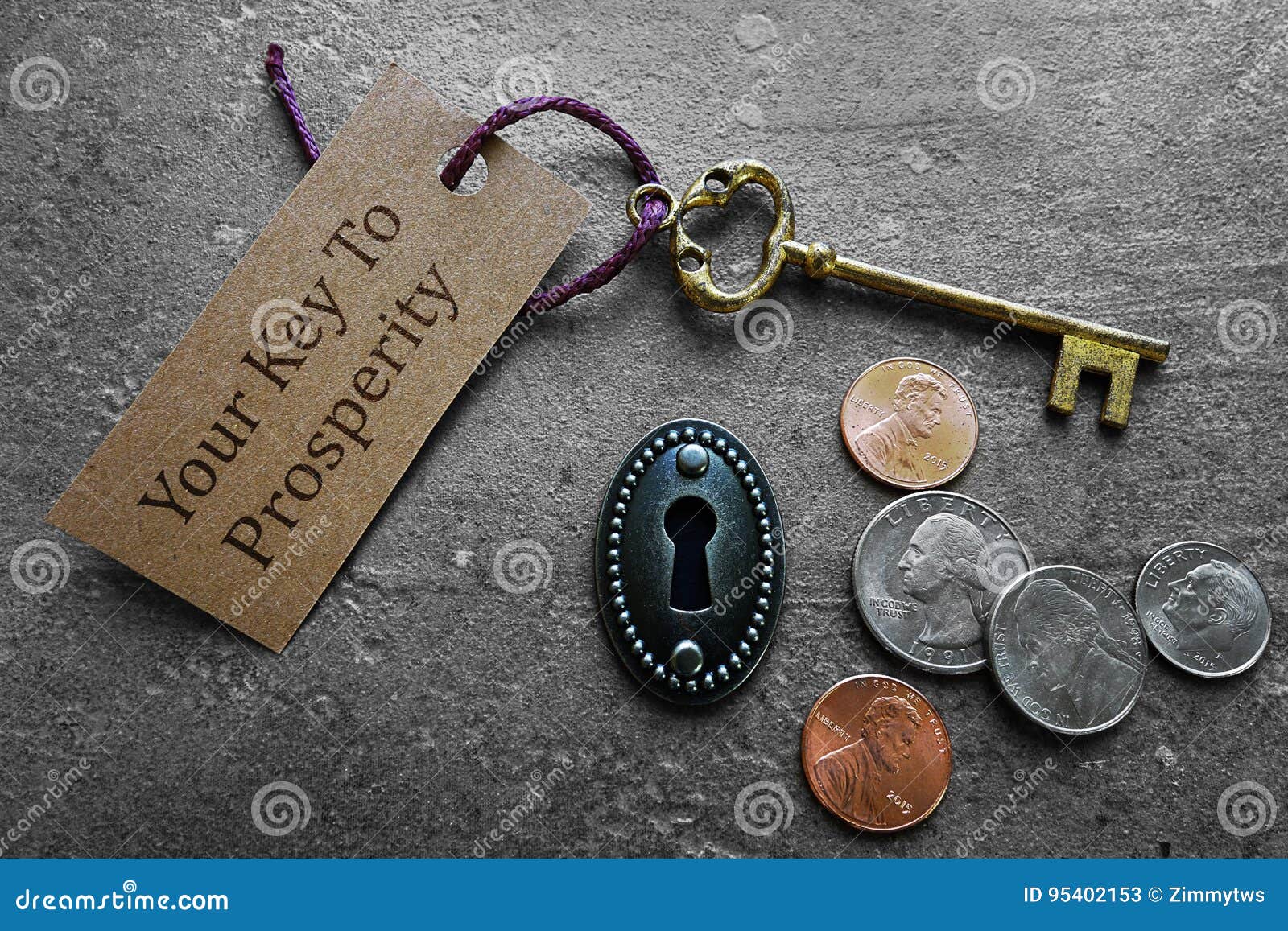 Gold prosperity key stock image. Image of locked, hole - 95402153