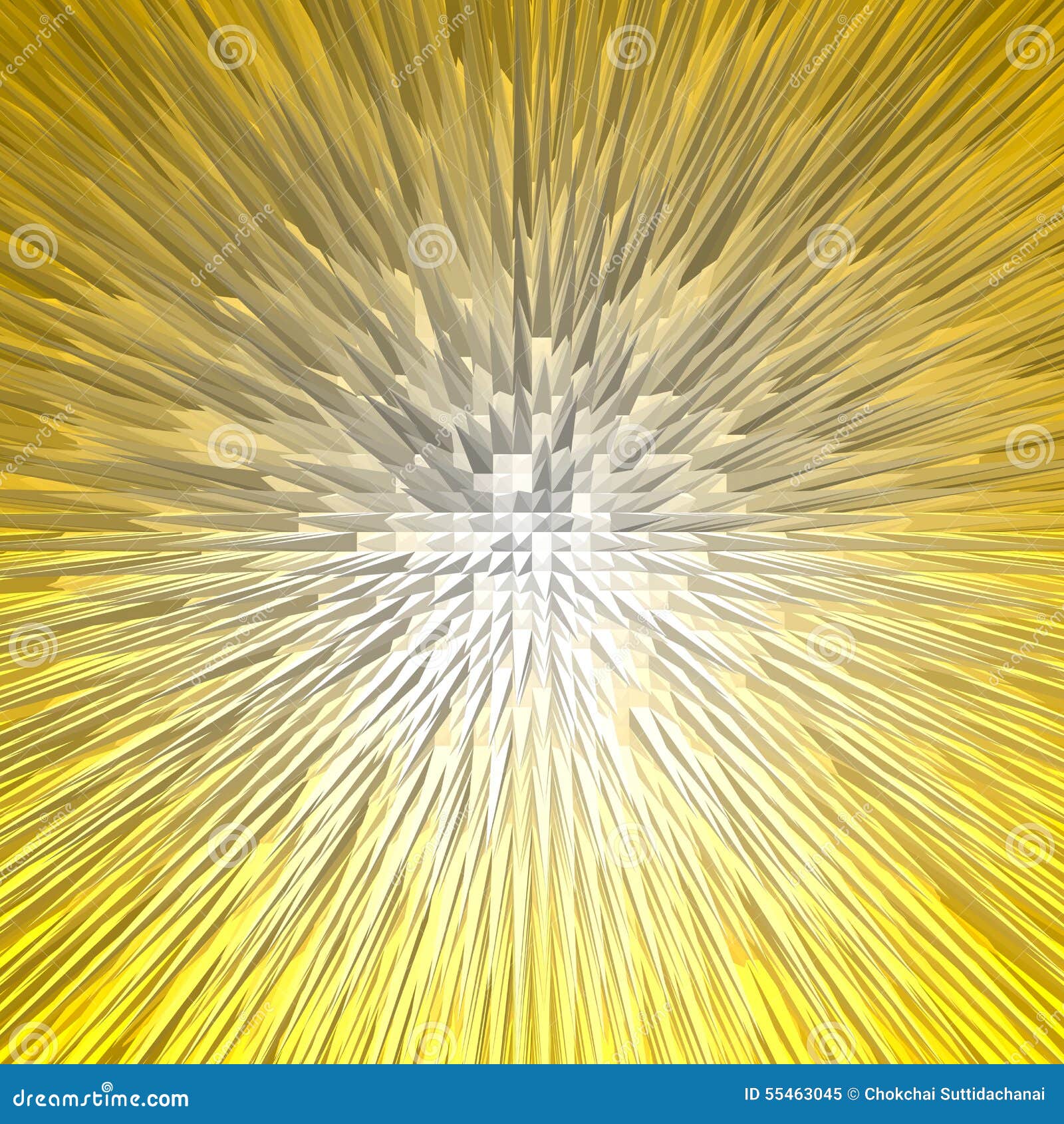 Gold Pyramid Abstract Background Stock Illustration - Illustration of ...