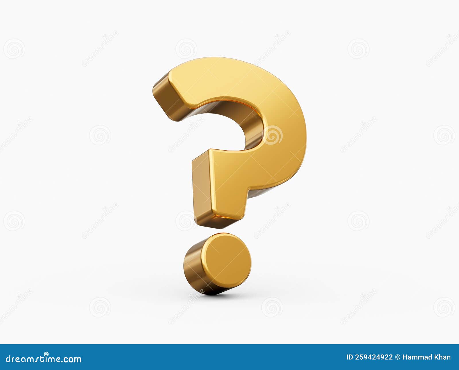 Gold Question Mark Isolated on Golden Background with Shadow 3D ...