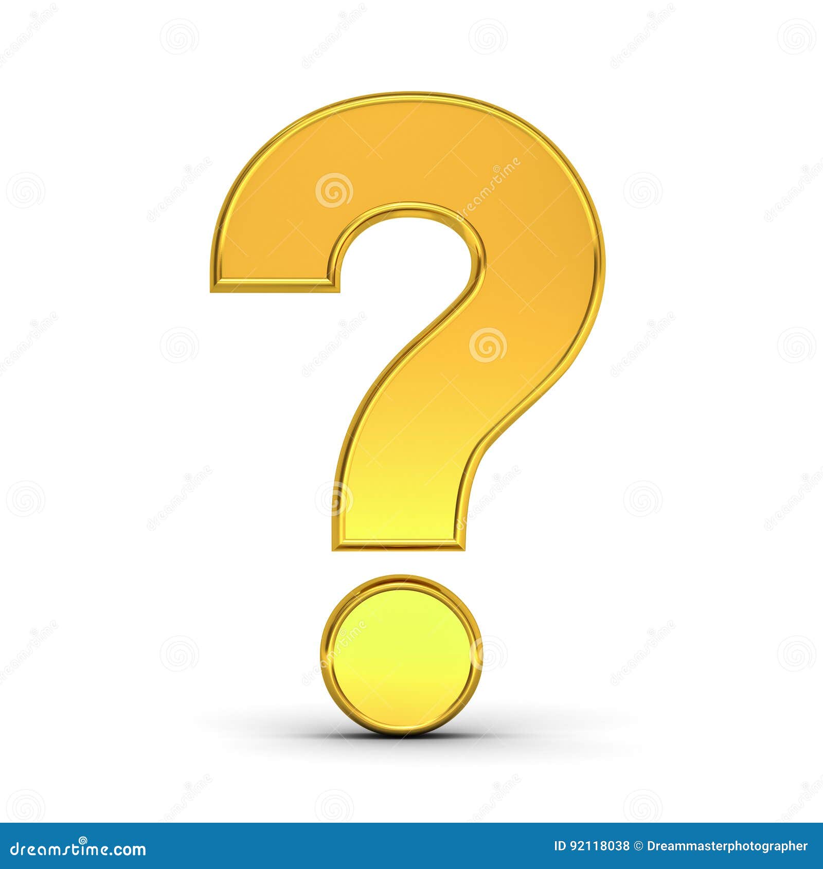Gold Question Mark Symbol Royalty-Free Stock Photo | CartoonDealer.com ...