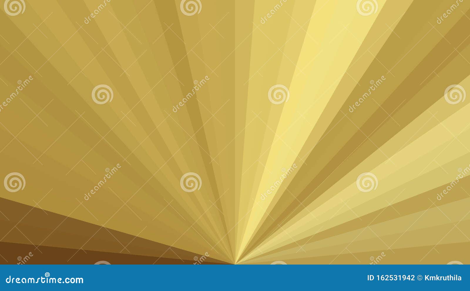 Gold Radial Background Design Stock Vector - Illustration of burst ...