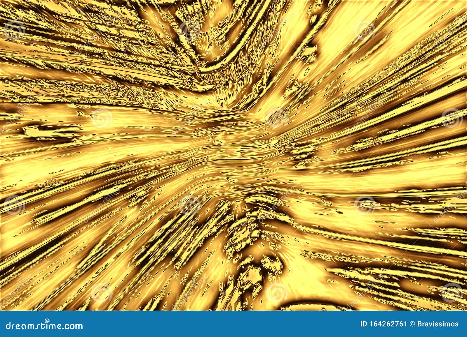 Gold Ray Background and Glowing Beam Texture, Metal Pattern Stock ...