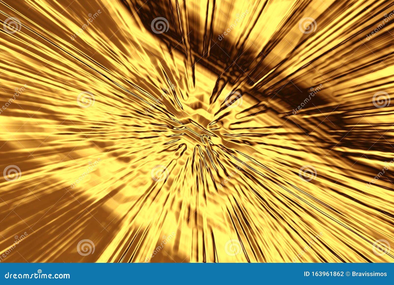 Gold Ray Background and Glowing Beam Texture, Page Stock Photo - Image ...
