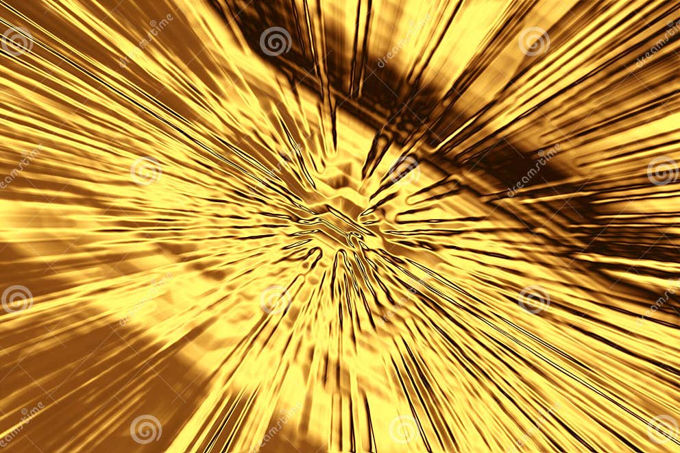 Gold Ray Background and Glowing Beam Texture, Page Stock Photo - Image ...