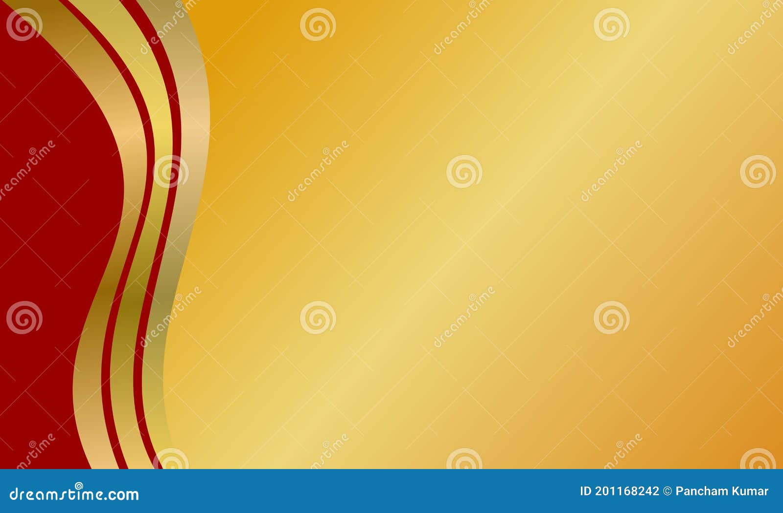 Gold and Red Abstract Background. Stock Vector - Illustration of frame ...