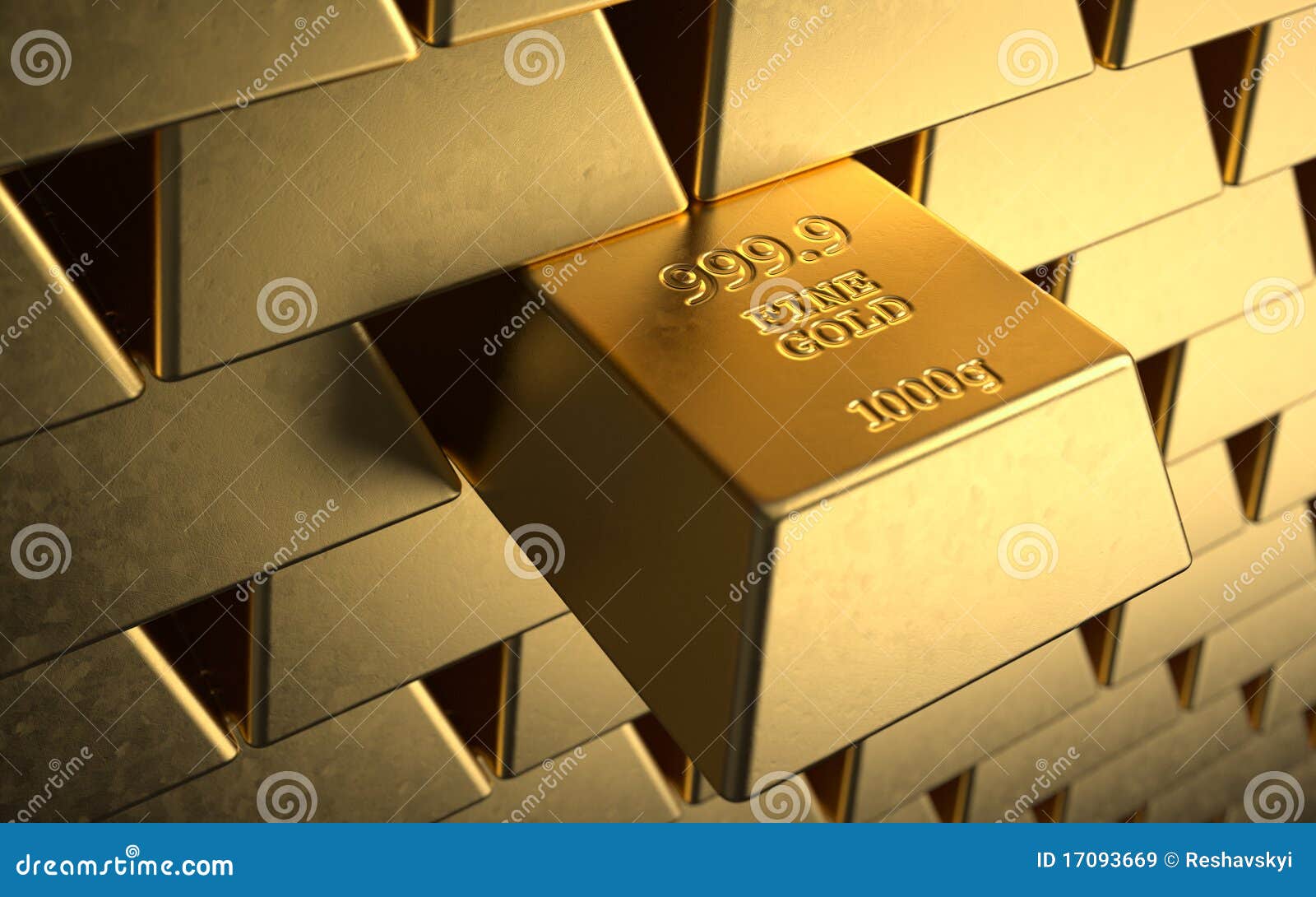 Gold reserve stock illustration. Illustration of gold - 17093669