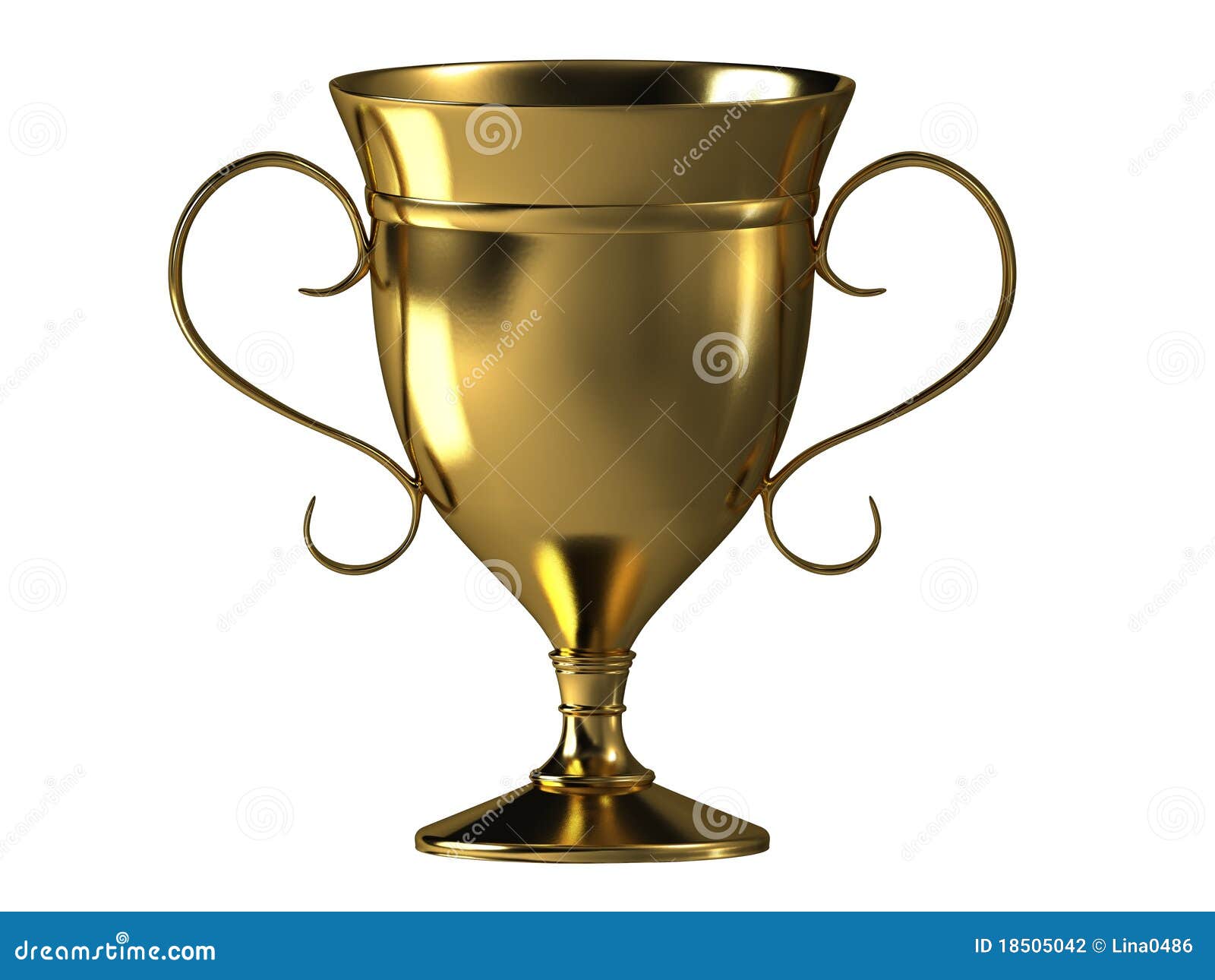 Gold reward stock illustration. Illustration of achievement - 18505042