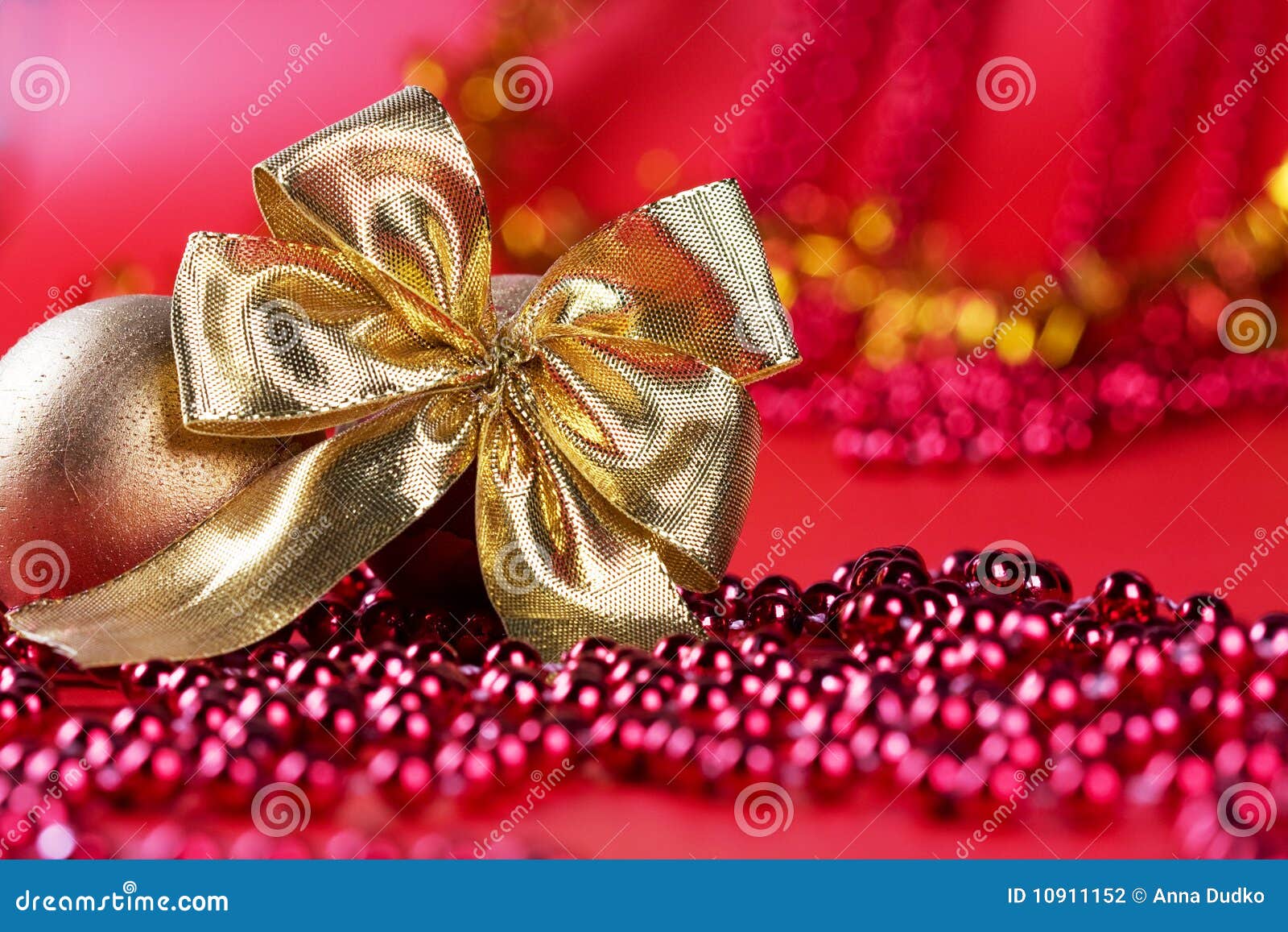 Gold ribbon stock photo. Image of golden, frame, decorative - 10911152