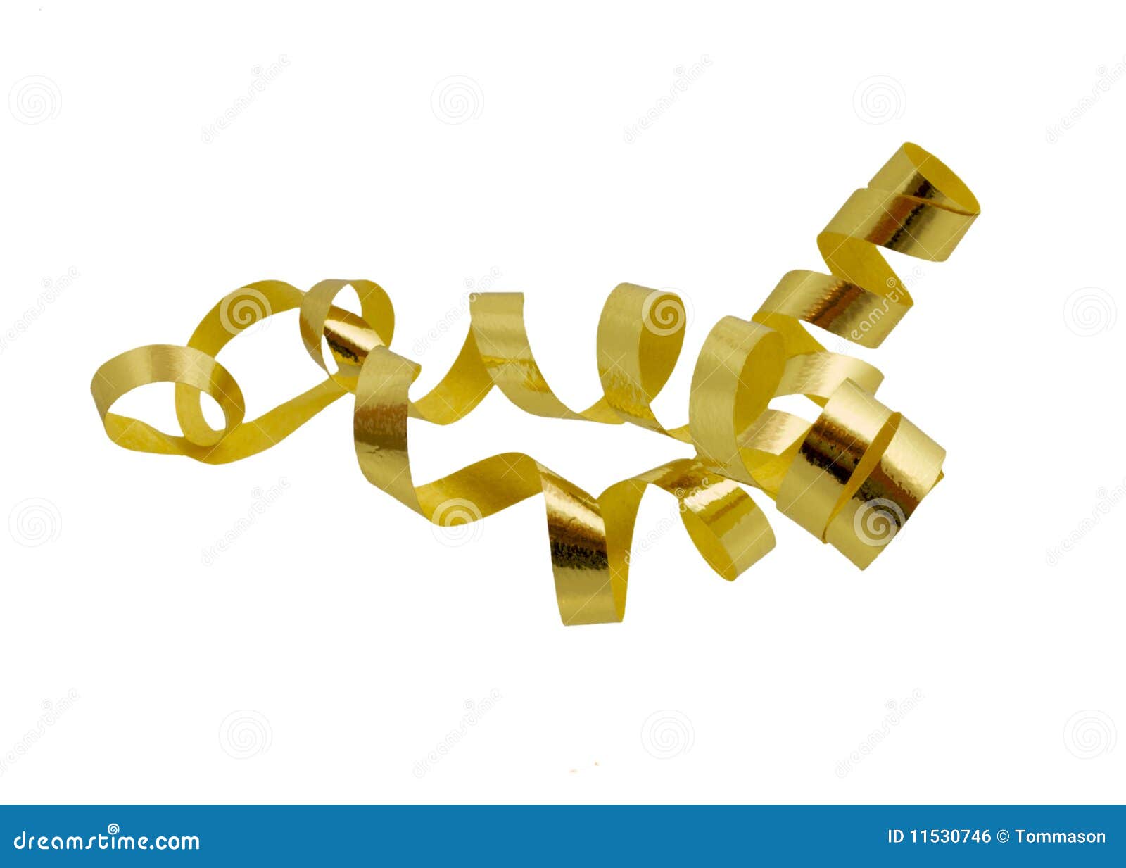 Gold Ribbon stock photo. Image of foil, tape, tinsel - 11530746