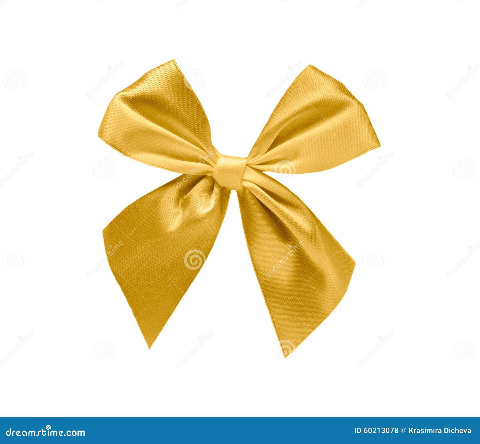 Gold ribbon isolated stock photo. Image of shiny, gold - 60213078