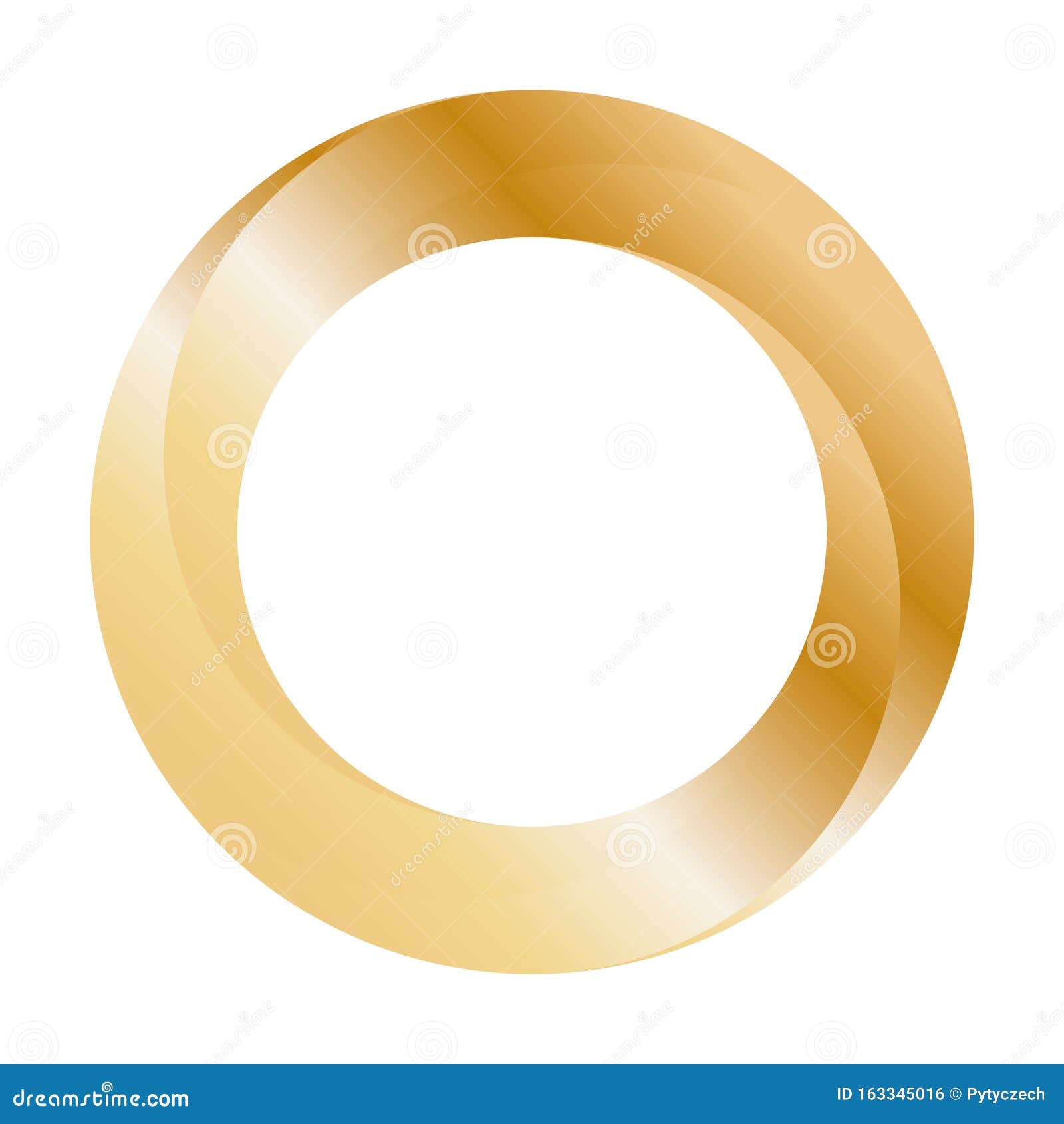 Gold Ring Design. Orbit Icon Stock Vector - Illustration of gradient ...