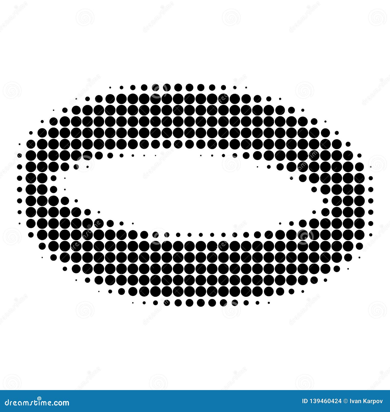 Dotted Icon Of Train In Four Variants Vector Illustration ...