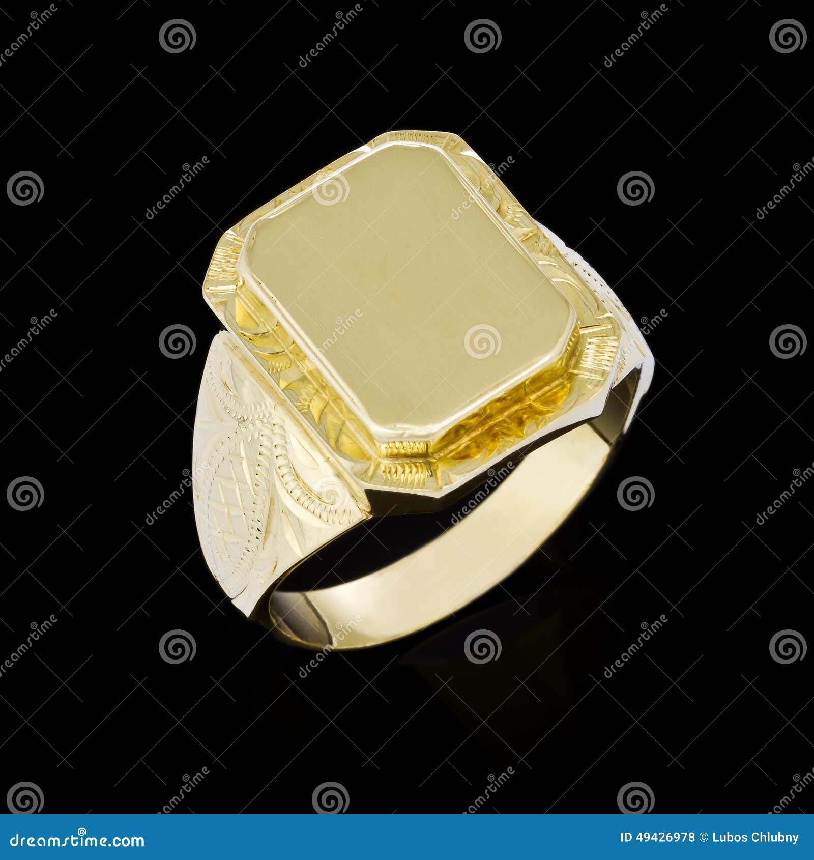 Gold ring stock photo. Image of circle, engagement, rich - 49426978