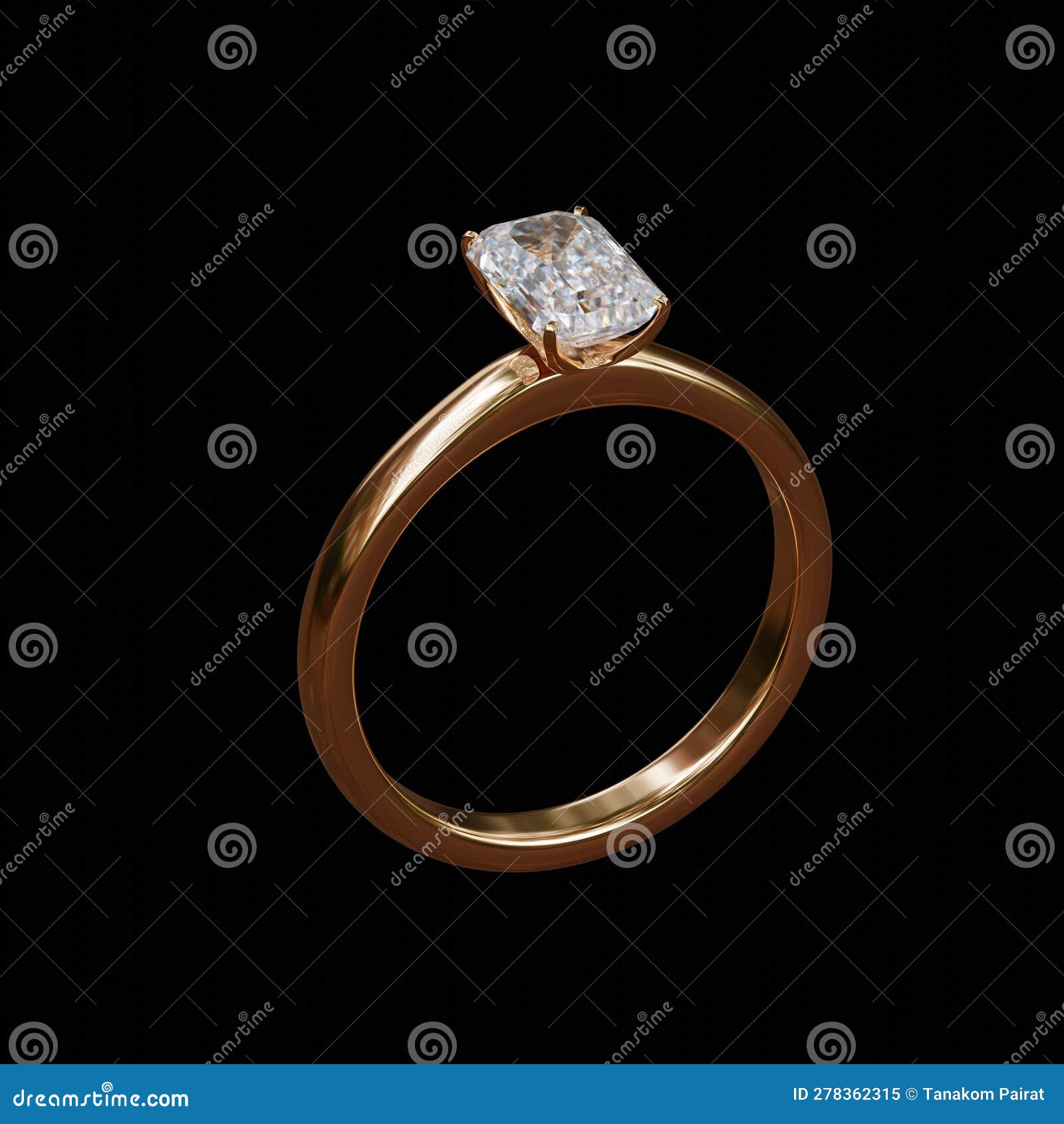 Square Diamonds Of Different Sizes On Black Leather Background. Stock ...