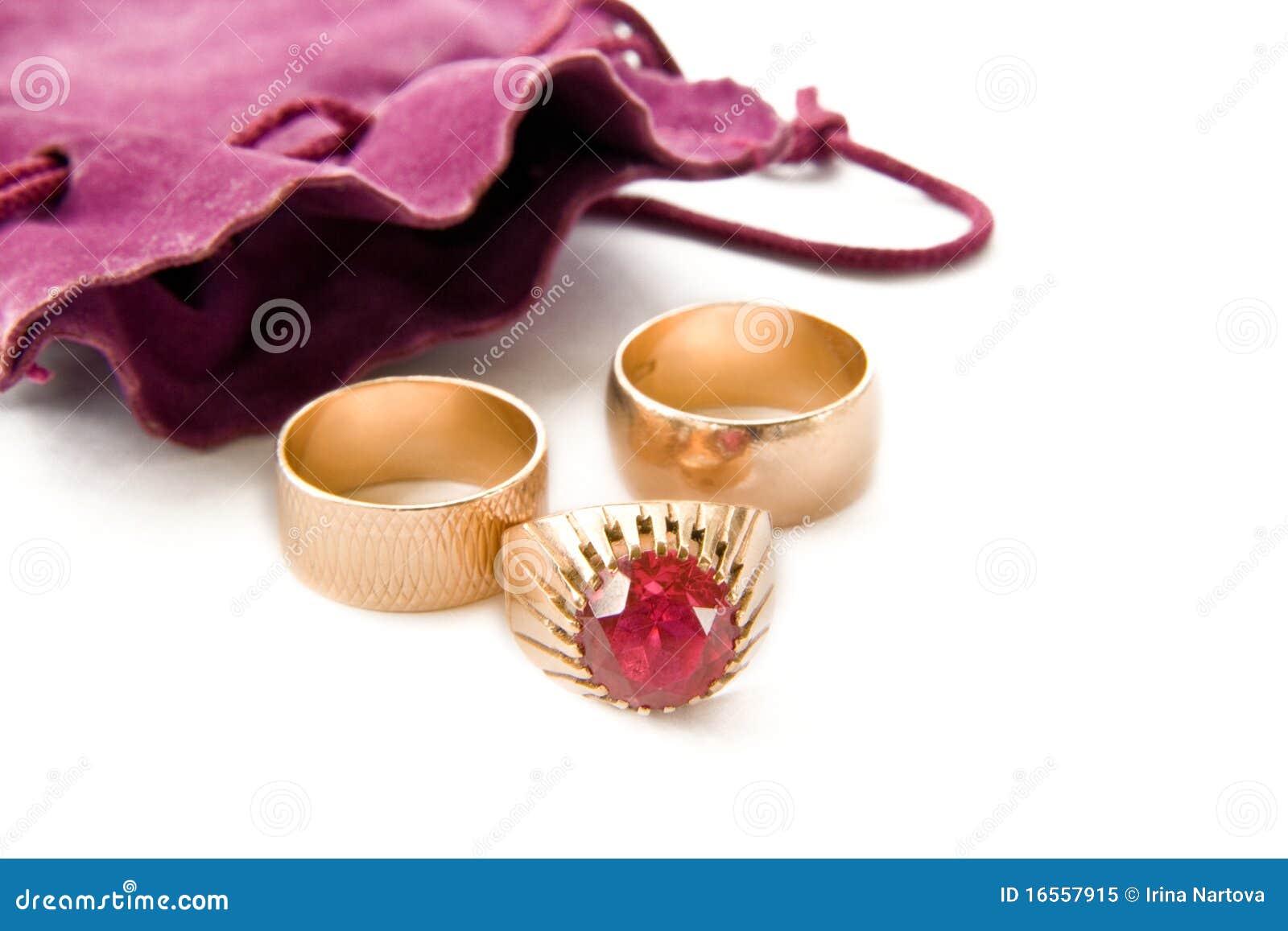 Gold rings stock image. Image of open, love, beauty, macro - 16557915