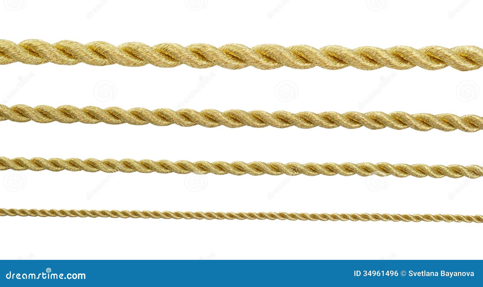 Gold rope stock photo. Image of festival, gold, design - 34961496