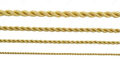 Gold rope stock photo. Image of festival, gold, design - 34961496