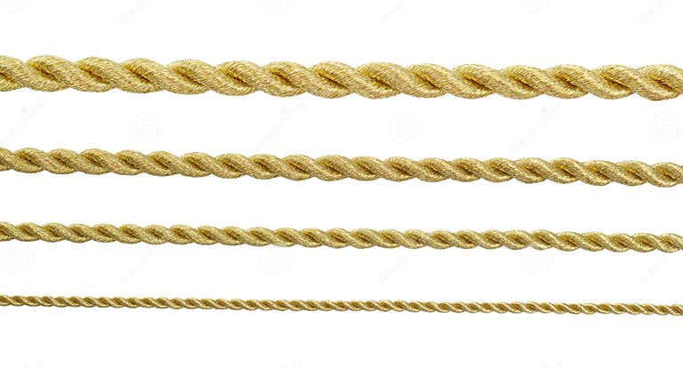 Gold rope stock photo. Image of festival, gold, design - 34961496