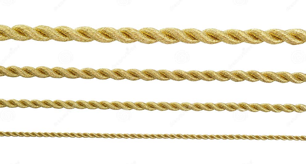 Gold rope stock photo. Image of festival, gold, design - 34961496