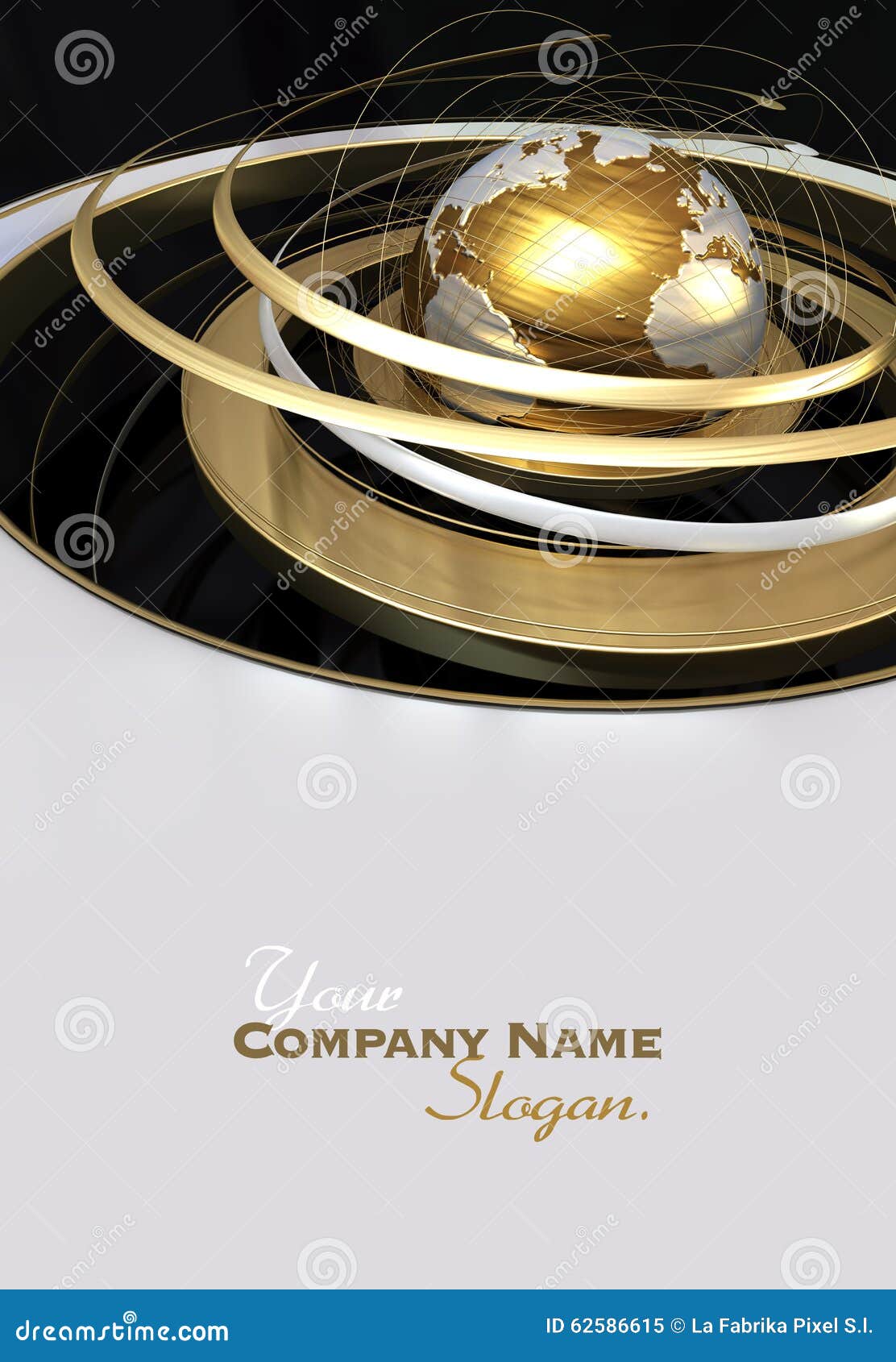Gold rotation stock illustration. Illustration of background - 62586615