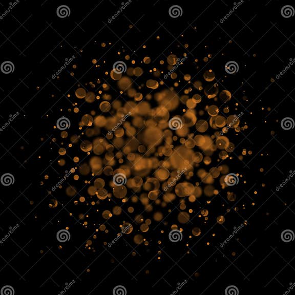 Gold Round Glitter Background Stock Image - Image of gold, circle: 57806097