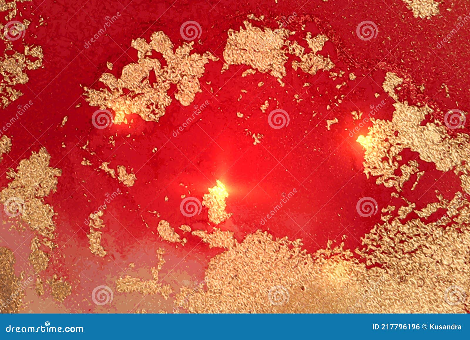 Gold and Ruby Red Pattern with Texture of Geode and Sparkles Stock ...