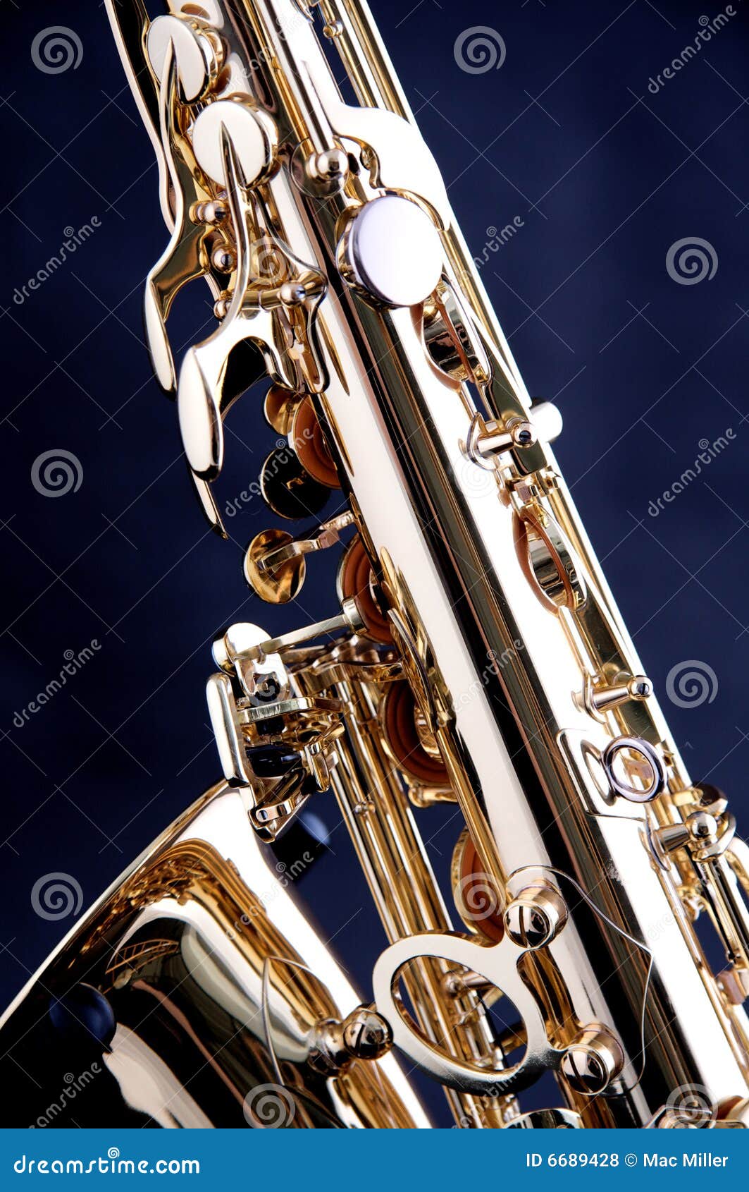 Gold Saxophone Isolated on Black Bk Stock Photo - Image of instruments ...