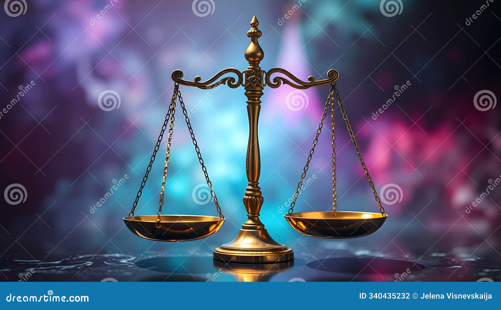 A Scale With One Side Digital One Side Traditional Symbolizing The ...