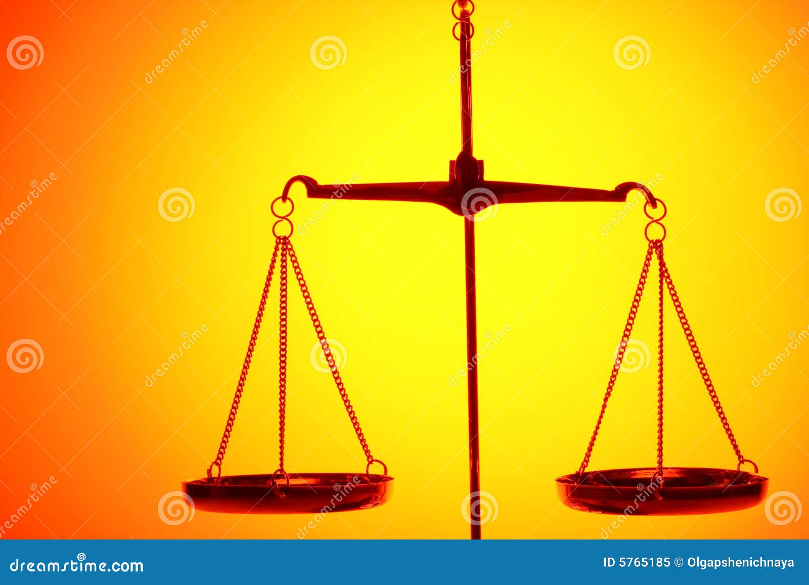 Gold scales stock image. Image of measuring, libra, golden - 5765185