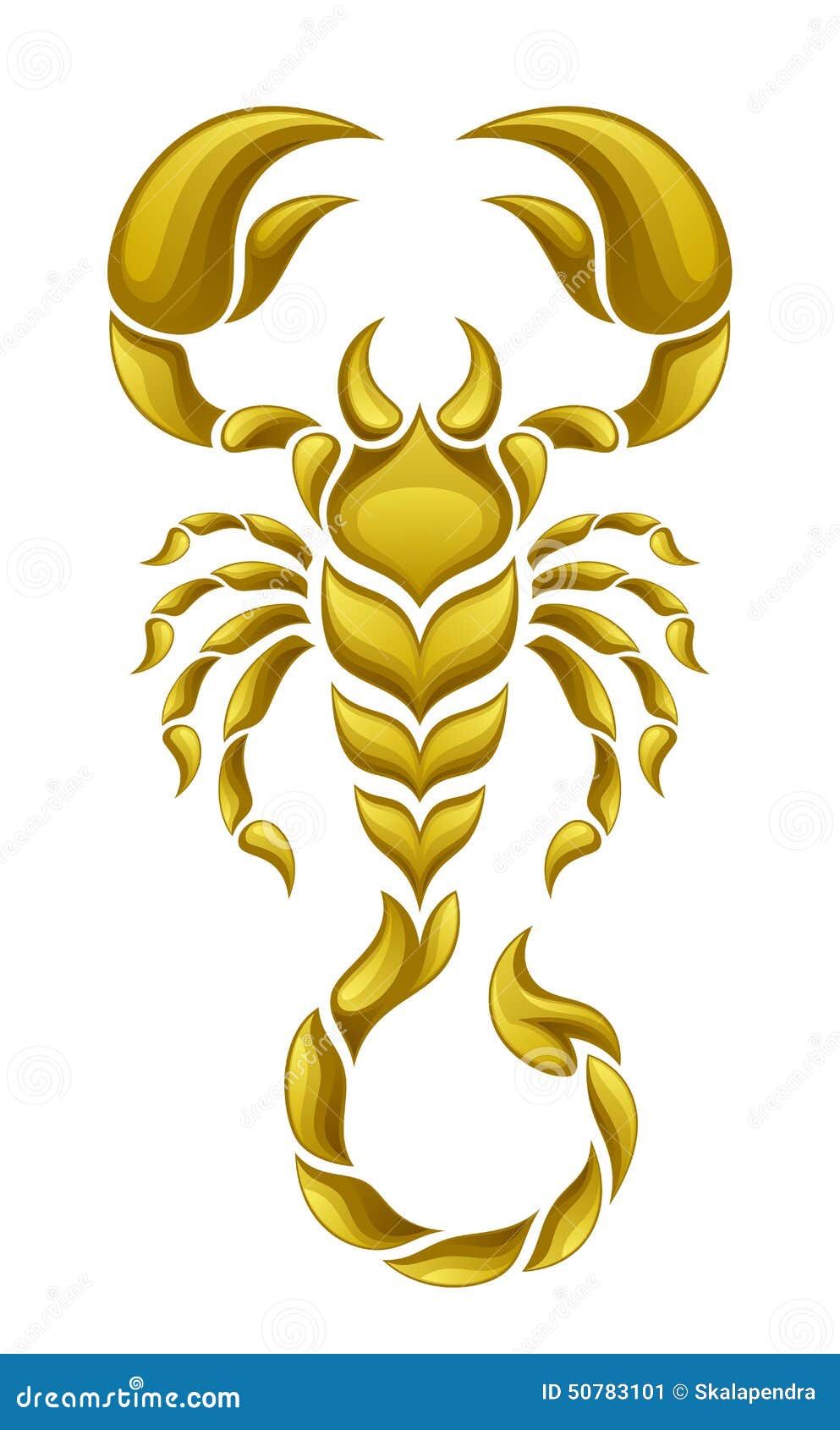 Scorpion Vector Illustration | CartoonDealer.com #9696790