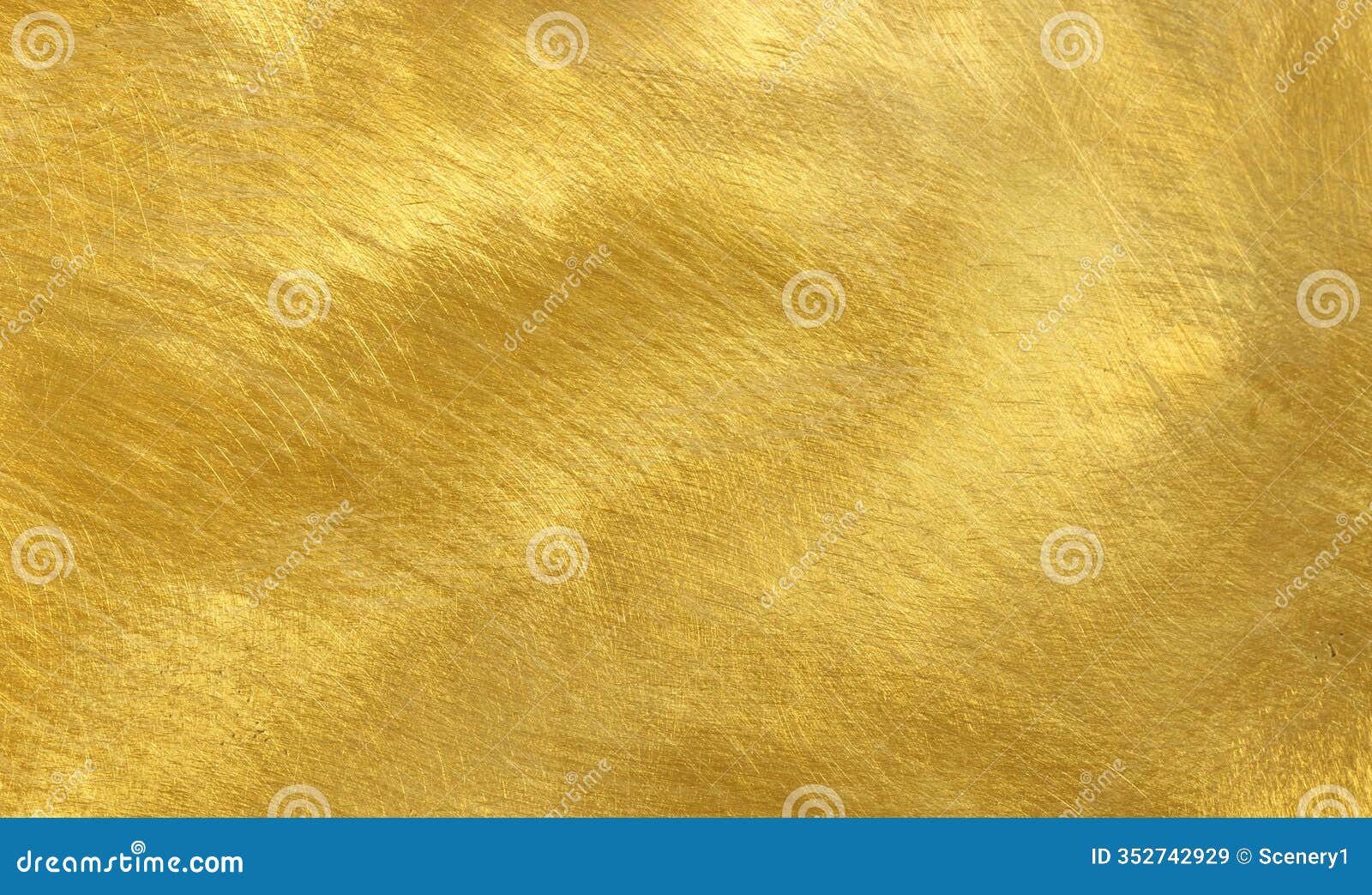 Gold scratched metal sheet stock illustration. Illustration of sleek ...
