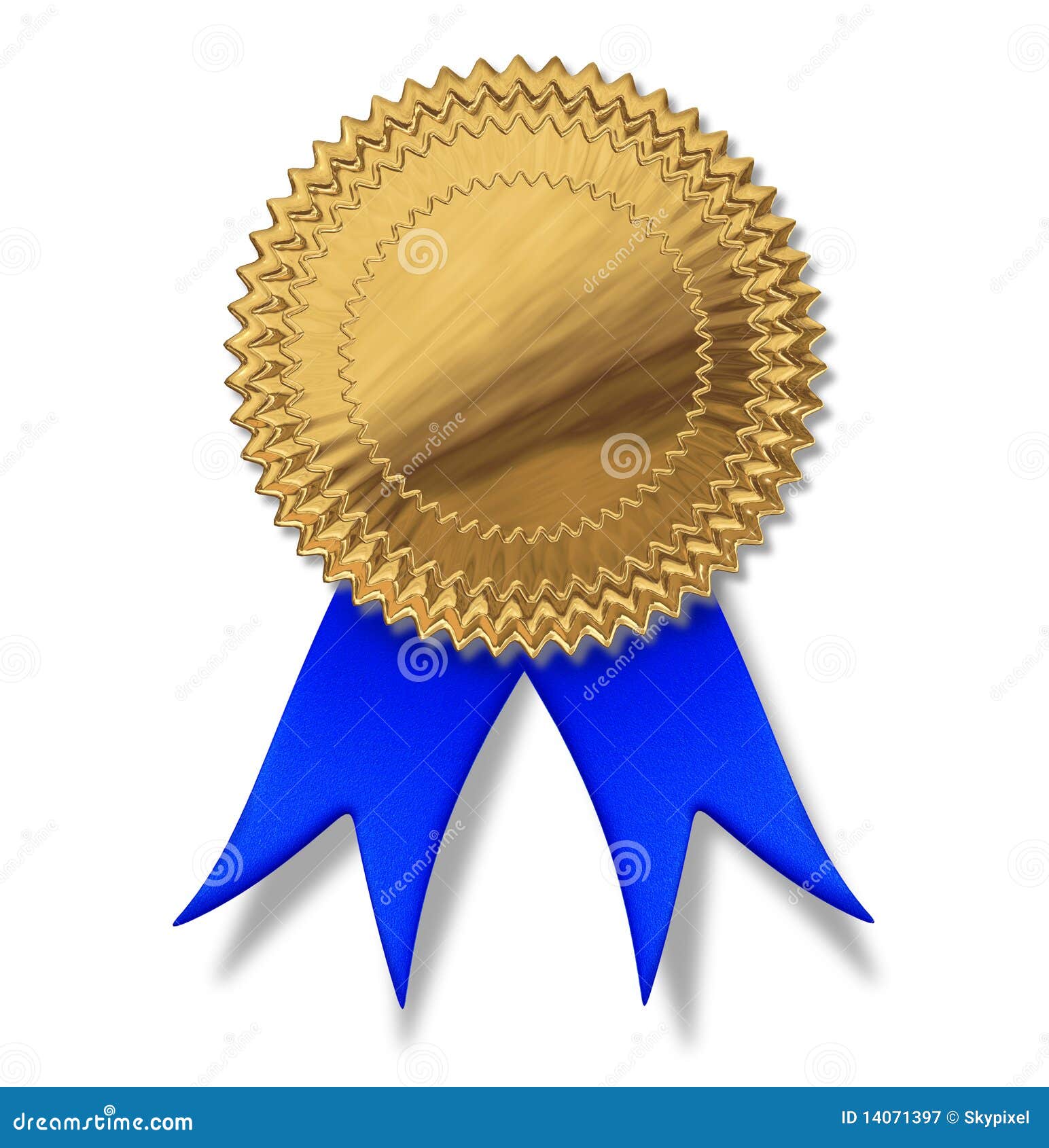 Gold seal stock illustration. Illustration of award, winner - 14071397