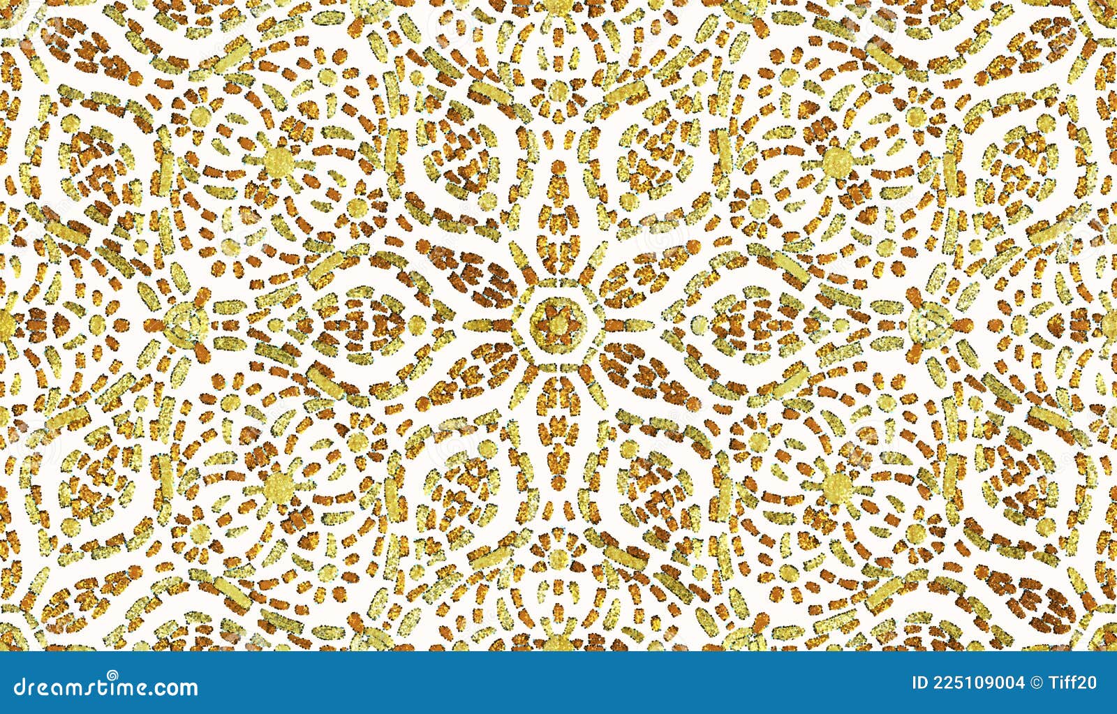 Gold seamless pattern stock illustration. Illustration of gold - 225109004