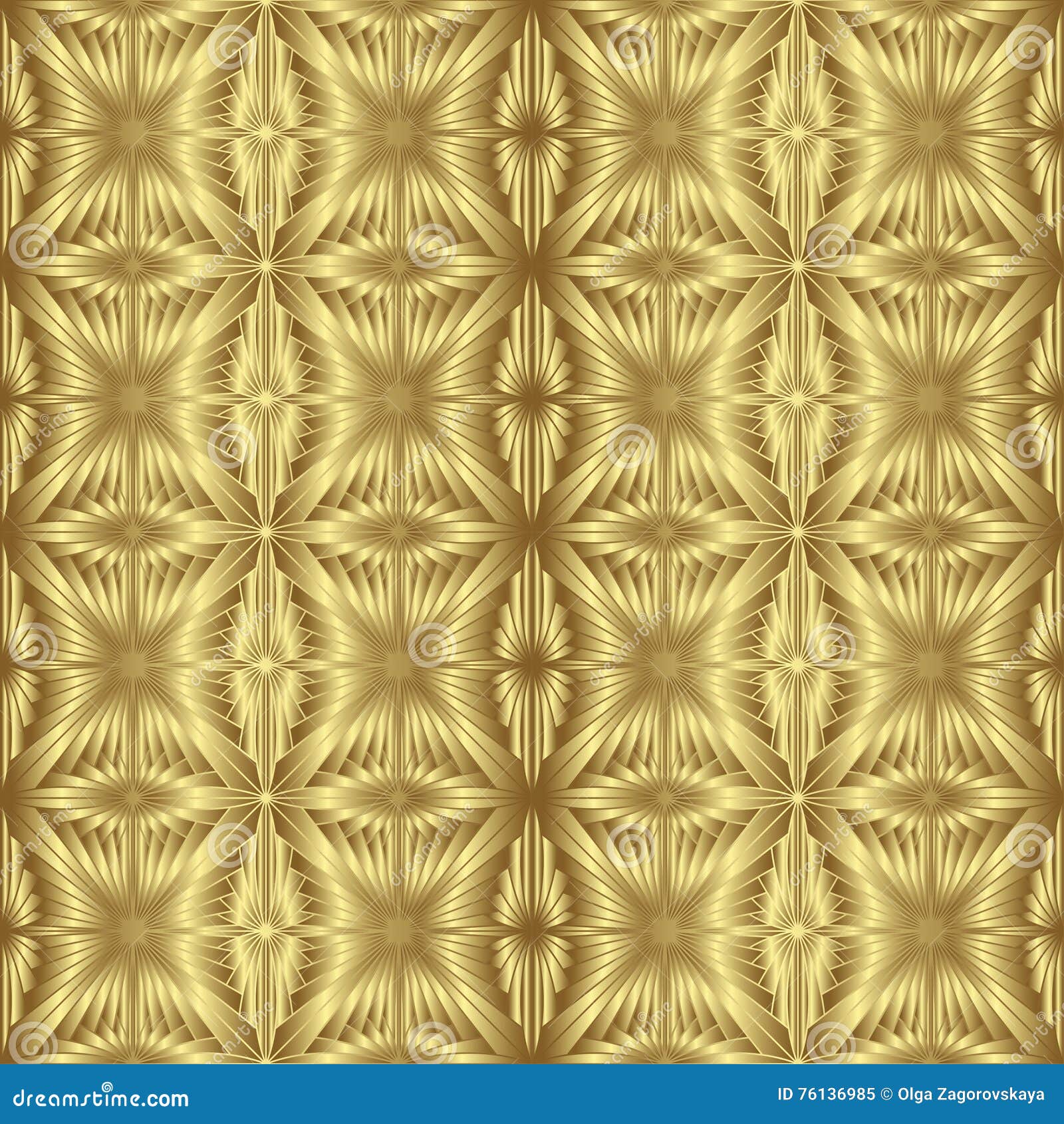 Gold Seamless Pattern, Golden Style Background Stock Vector ...
