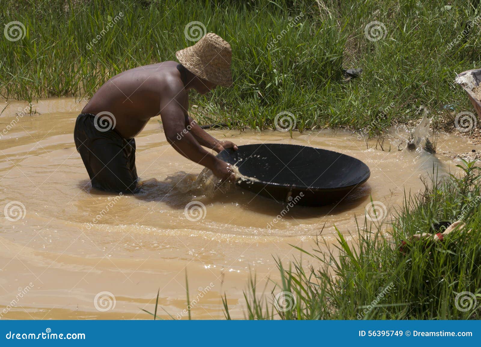 Gold Seeker editorial stock image. Image of seeking, single - 56395749