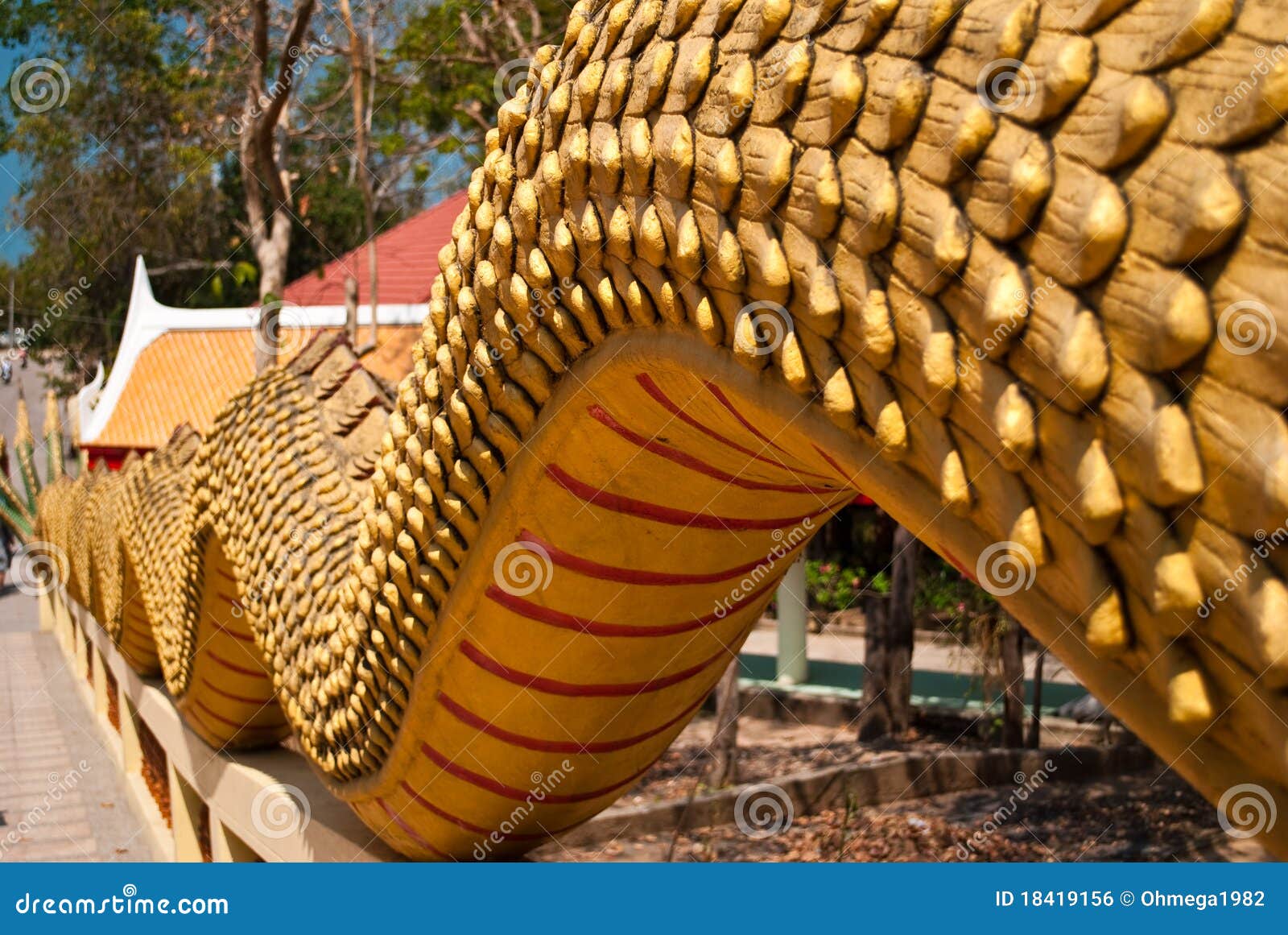 Gold Serpent. stock photo. Image of antique, gold, culture - 18419156