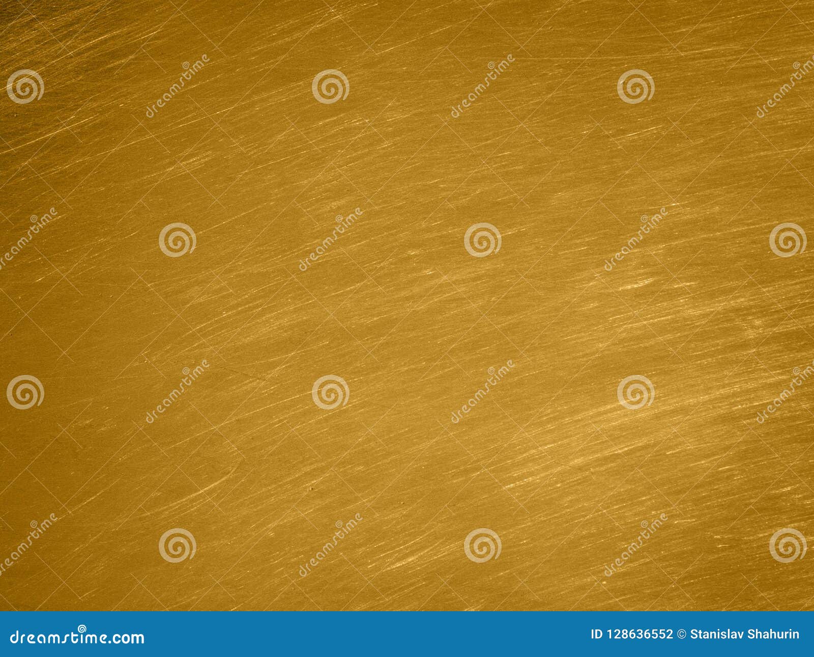 Gold Sheet Metal Texture with Scratches Stock Photo - Image of abstract ...