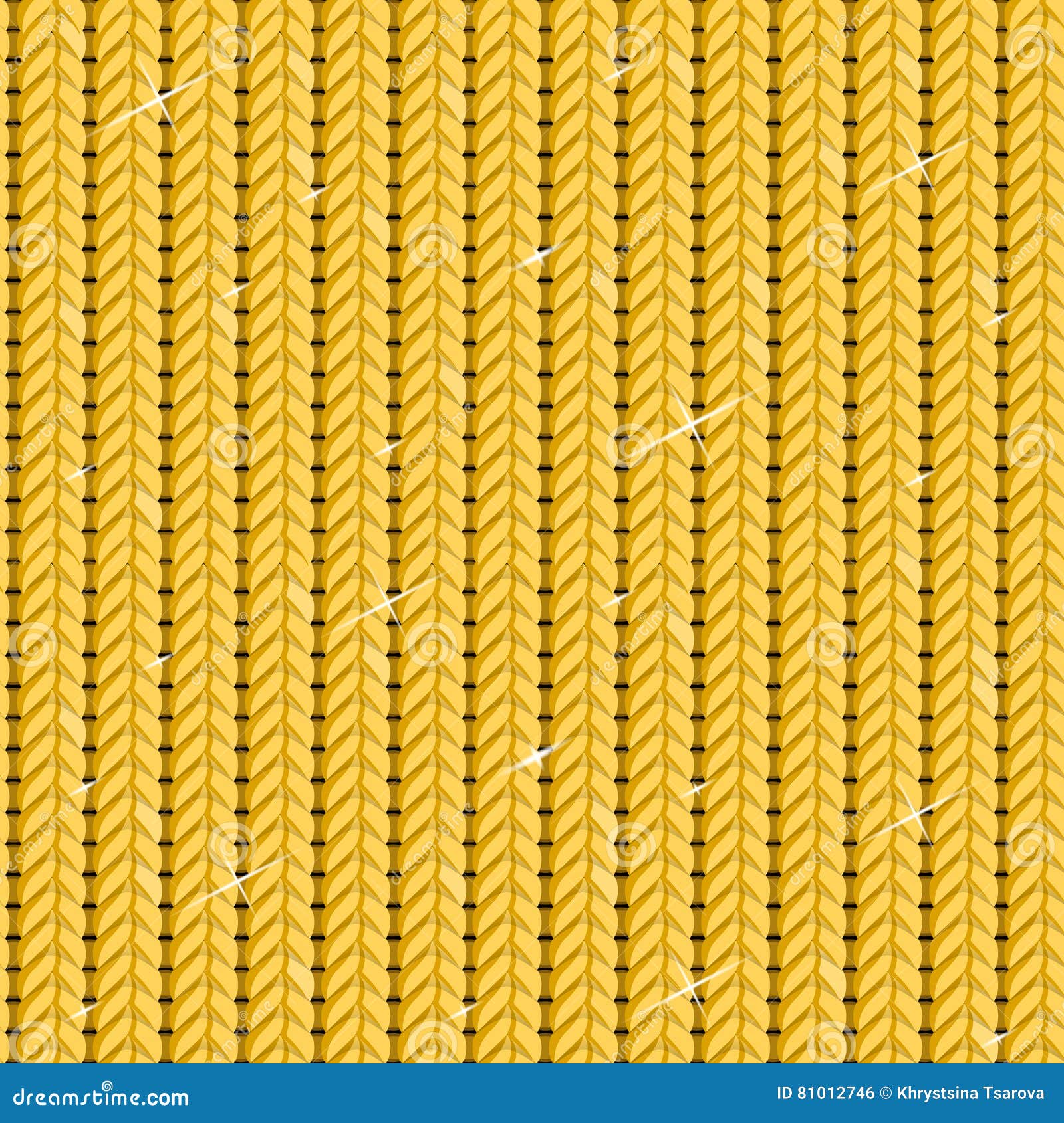 Gold Shined Knitted Background Stock Vector - Illustration of holiday ...