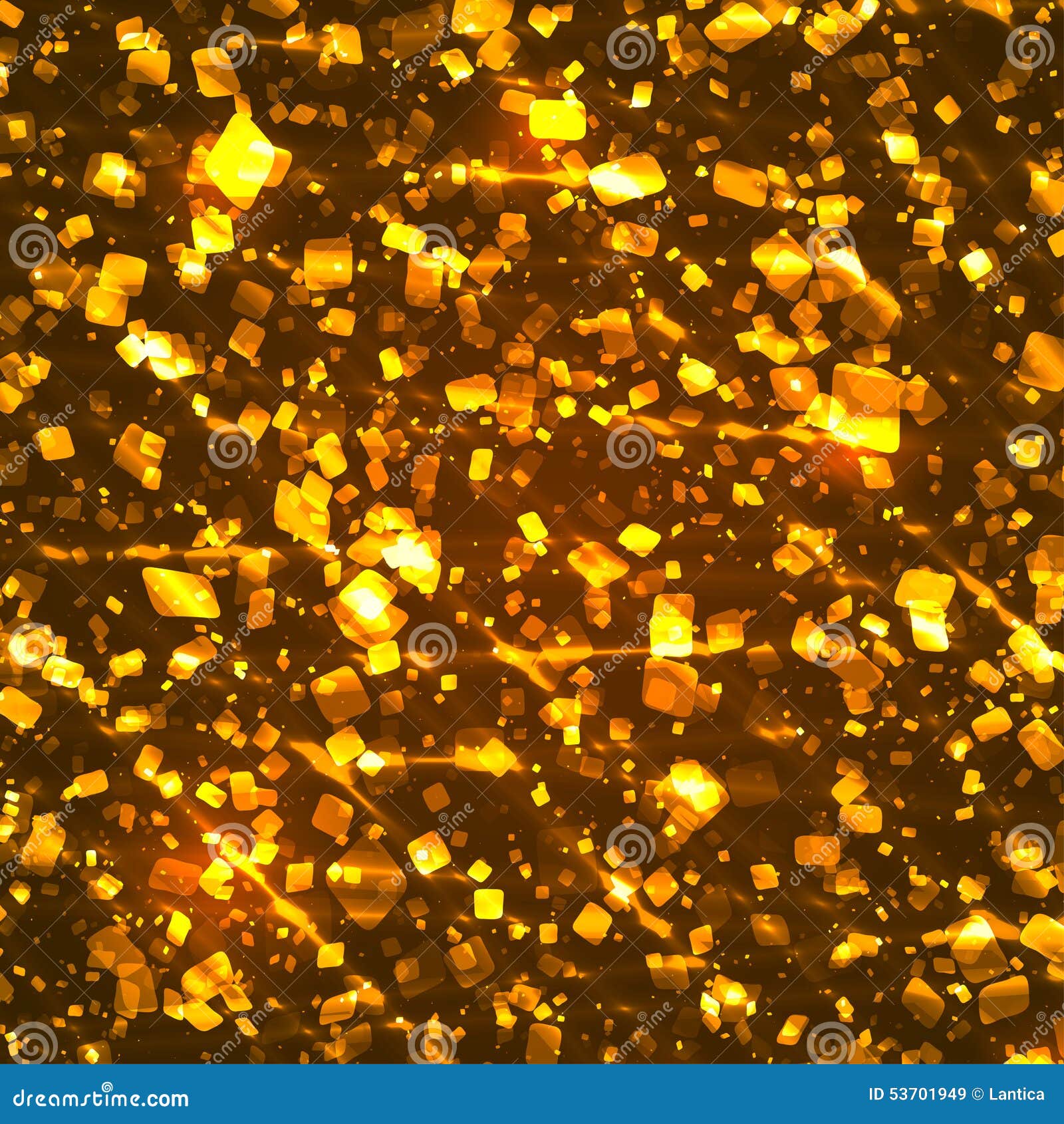 Gold Shining Background. Network Concept Stock Vector - Illustration of ...