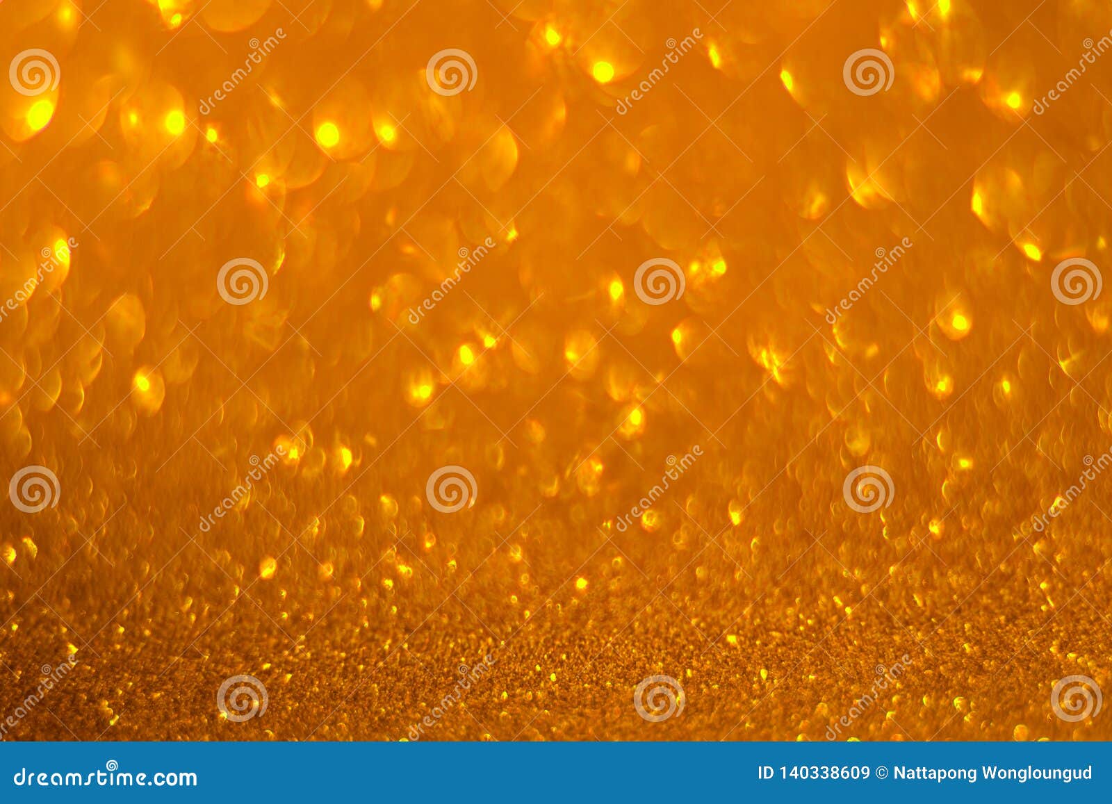 Gold Shining Lights Sparkling Glittering Blurred Background Stock Image ...